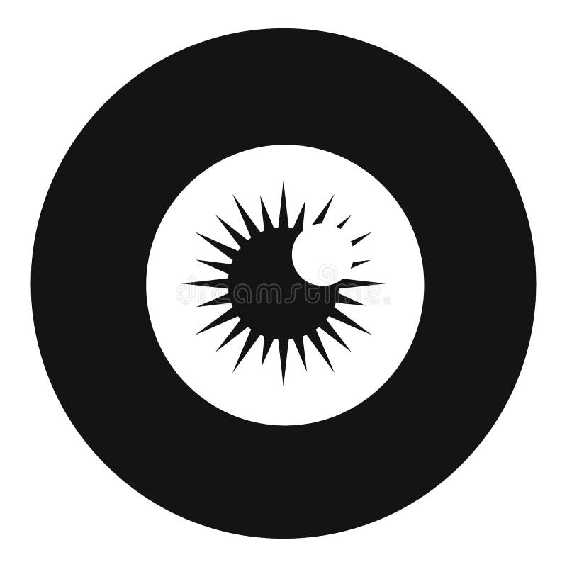 Eye Ball Icon, Simple Style Stock Vector - Illustration of graphic ...