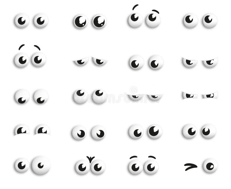 Eye balls stock vector. Illustration of curious, eyes - 20008747