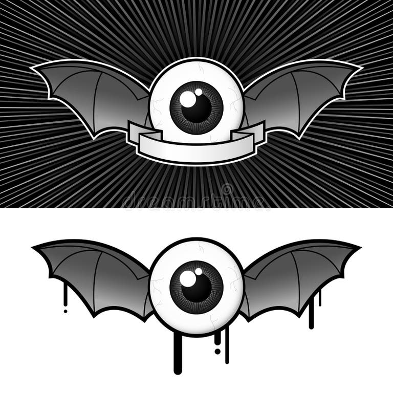 Eyeball Wings Stock Illustrations – 133 Eyeball Wings Stock ...