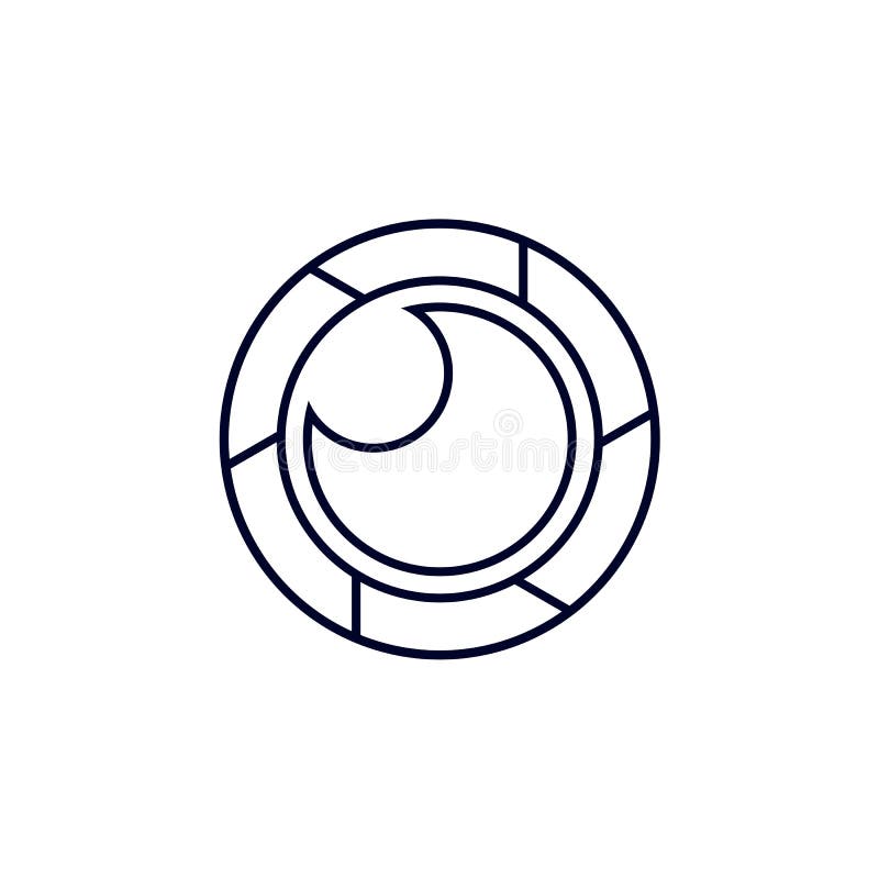 Eye Camera Icon Logo Vector Template, Creative Movie Logo Concept, Icon ...