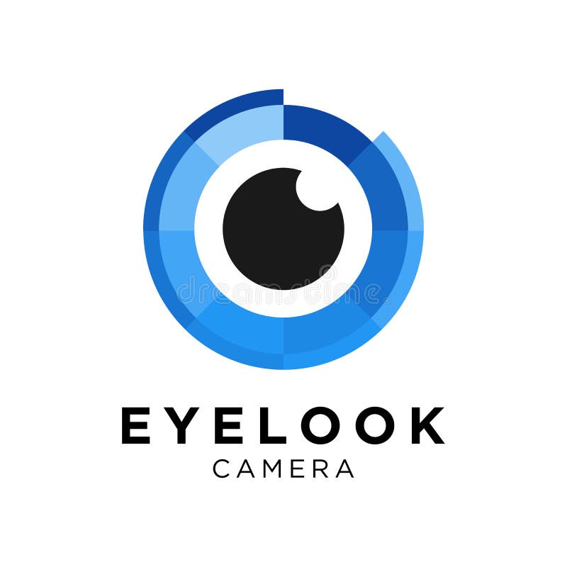 Eye Camera Logo Design Inspiration Stock Vector - Illustration of focus ...