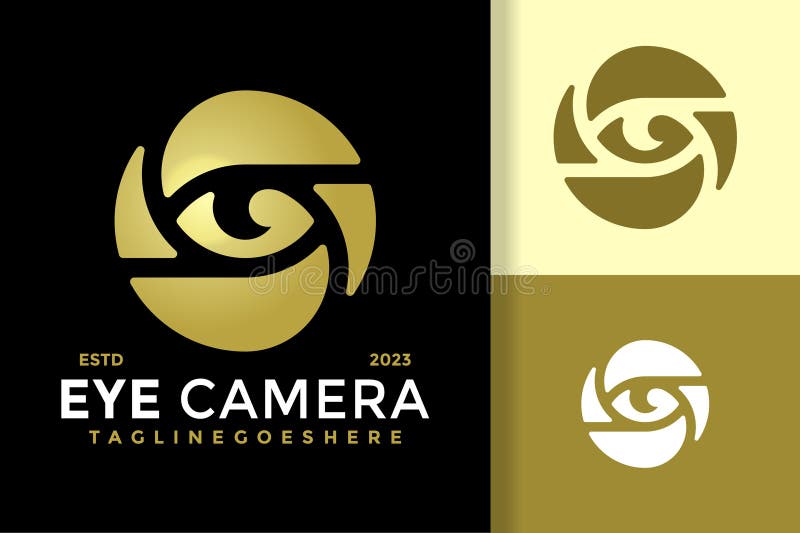 Eye Camera Logo Design Vector Symbol Icon Illustration Stock Vector ...