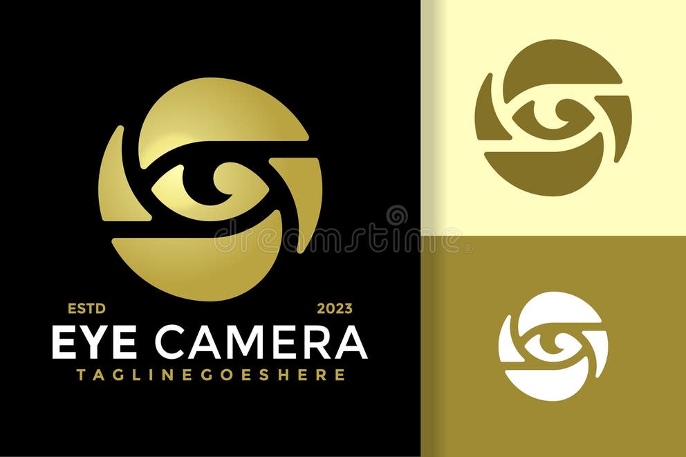 Eye Camera Logo Design Vector Symbol Icon Illustration Stock Vector ...