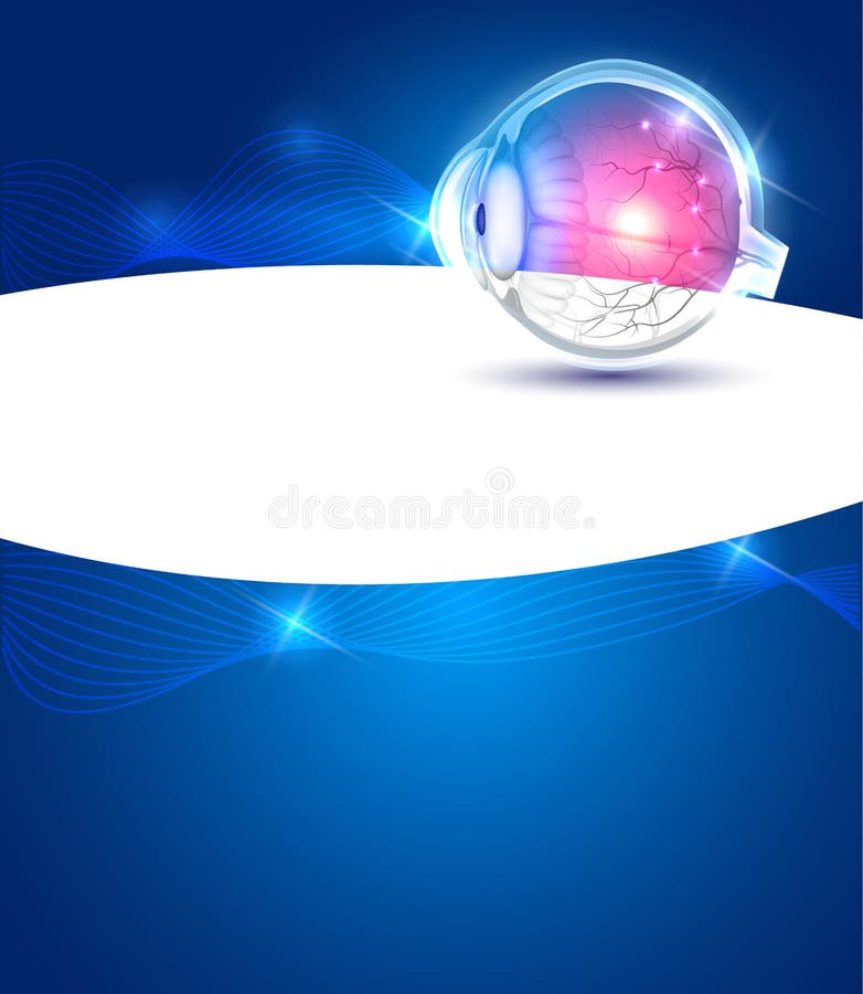 Eye Care Abstract Background Stock Vector - Illustration of human ...