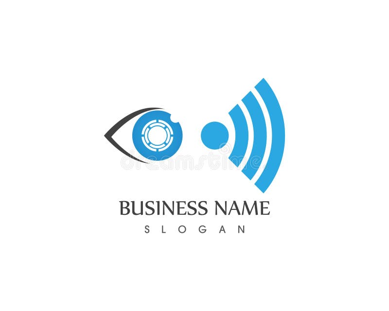 Eye Care Focus Logo Design Vector Icon Stock Vector - Illustration of ...