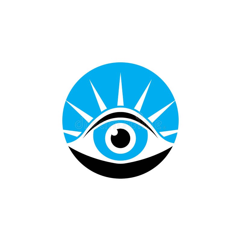 Eye Care Health Icon and Symbol Vector Stock Vector - Illustration of ...