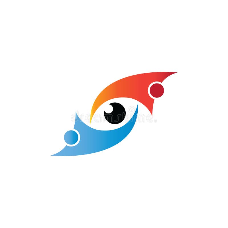 Eye Care Health Logo Vectors Stock Illustration - Illustration of ...