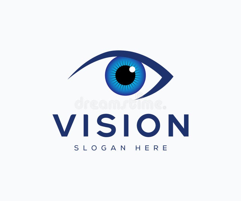 Eye Care Logo Design Vector. Creative Eye Logo Design Vector Template Stock Vector ...