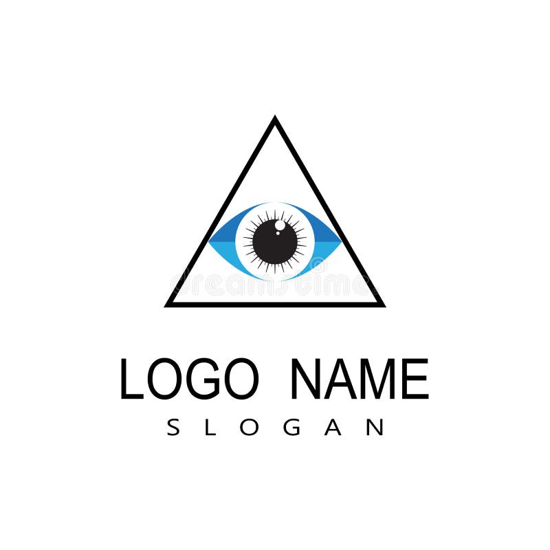 Eye Care Logo and Symbols Template Vector Icons App Stock Vector - Illustration of background ...