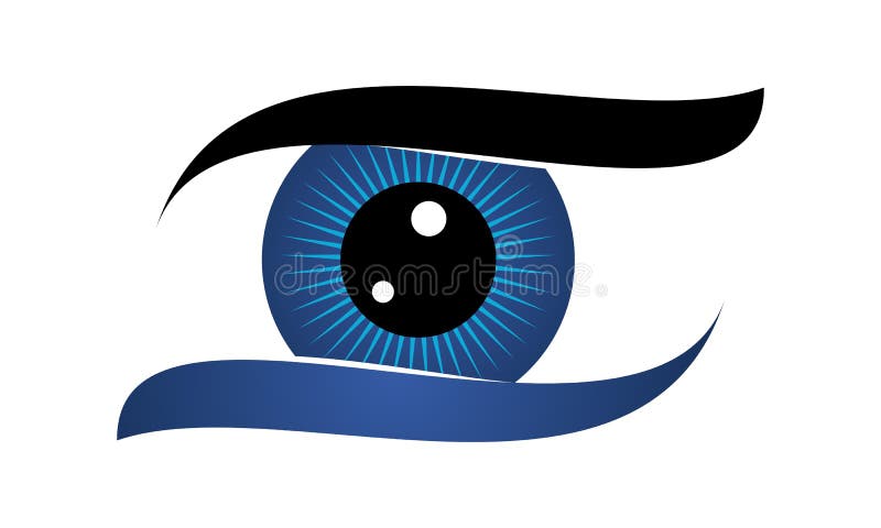Eye Care Solution stock vector. Illustration of medical - 105916286