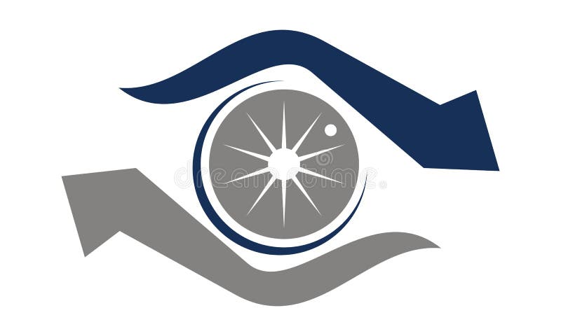 Eye Care Solutions stock vector. Illustration of clinic - 105916277