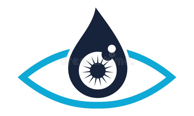 Eye Care Solutions stock vector. Illustration of colorful - 105916406