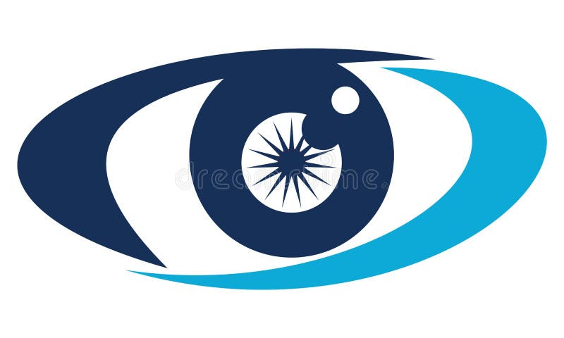 Eye Care Solutions stock vector. Illustration of doctor - 105916483