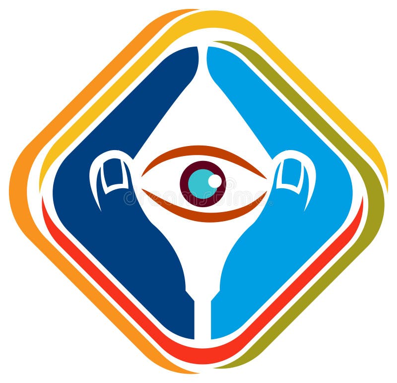 Vision And Eye Health Care Backdrop Stock Vector - Illustration of ...