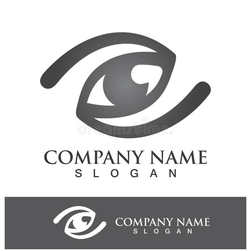 Eye Care Vector Logo Design Stock Vector - Illustration of idea ...