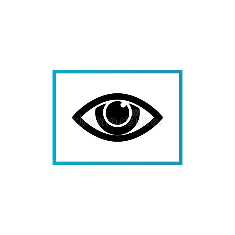 Eye Care Vector Logo Design Icon Template Stock Vector - Illustration ...