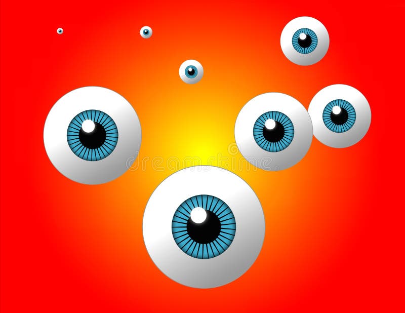 Eye-catcher stock illustration. Illustration of gradient - 3367807