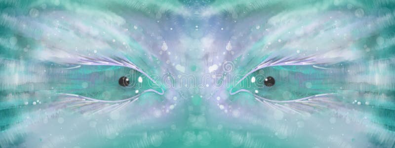 Eye catchers stock illustration. Illustration of galaxy - 12362446
