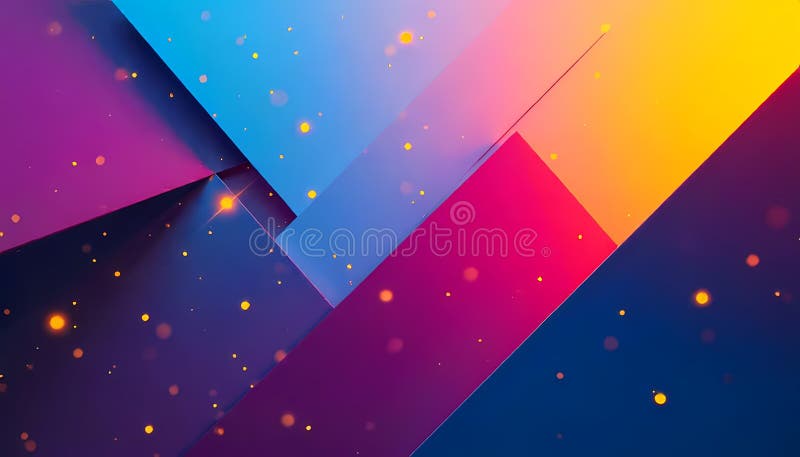 Eye-catching Abstract Design, Featuring a Vibrant Color Palette with ...