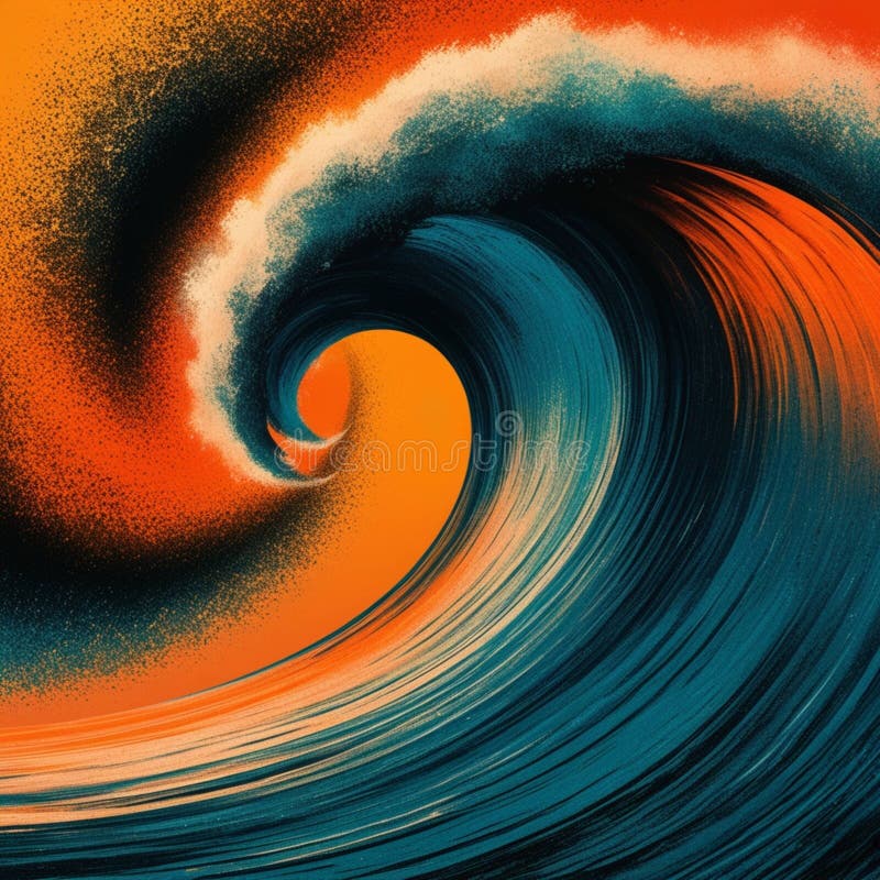 Eye-Catching Abstract Wave Design for Striking Posters and Graphics ...