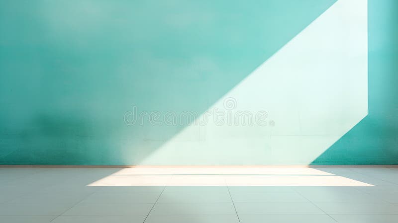 Eye Catching Backdrop, Wall with Striking Light and Shadow Play Stock ...