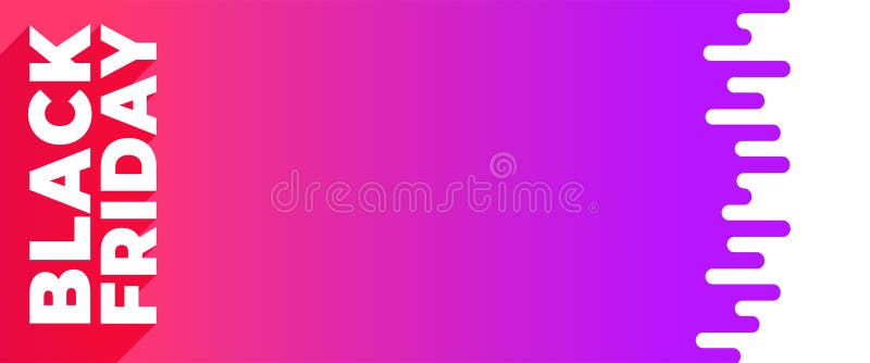 Eye Catching Black Friday Festive Sale Offer Banner Design Stock Vector ...