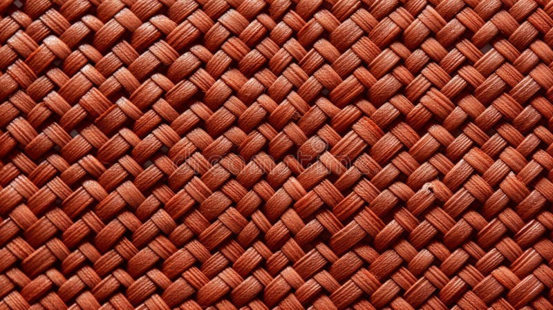 Eye-catching Brown Woven Rubber Pattern: Aerial View Craftcore Stock ...