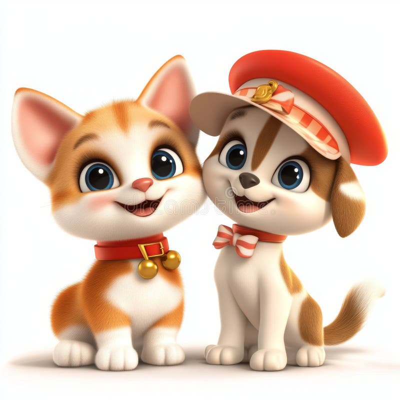 An Eye-catching Cartoon Group of Animals Optimized for Engagement and ...