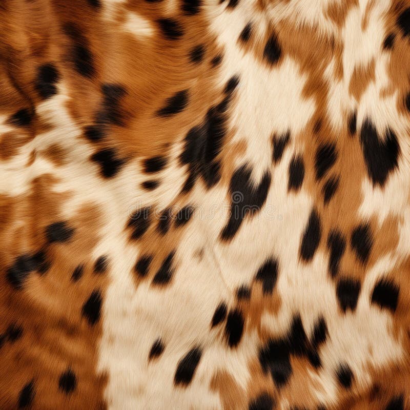 Eye-catching Cow Fur Banner. Generate Ai Stock Image - Image of pattern ...