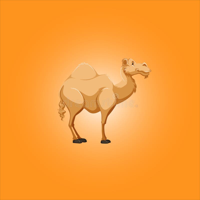 Eye-Catching Desert Camel Vector – EPS Format for Creative Masterpieces ...