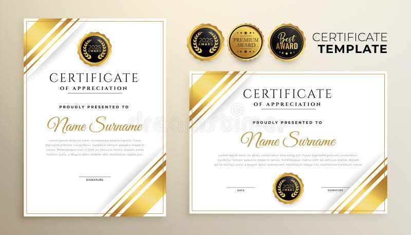 Eye Catching Diploma of Achievement Template for Schools and Colleges ...
