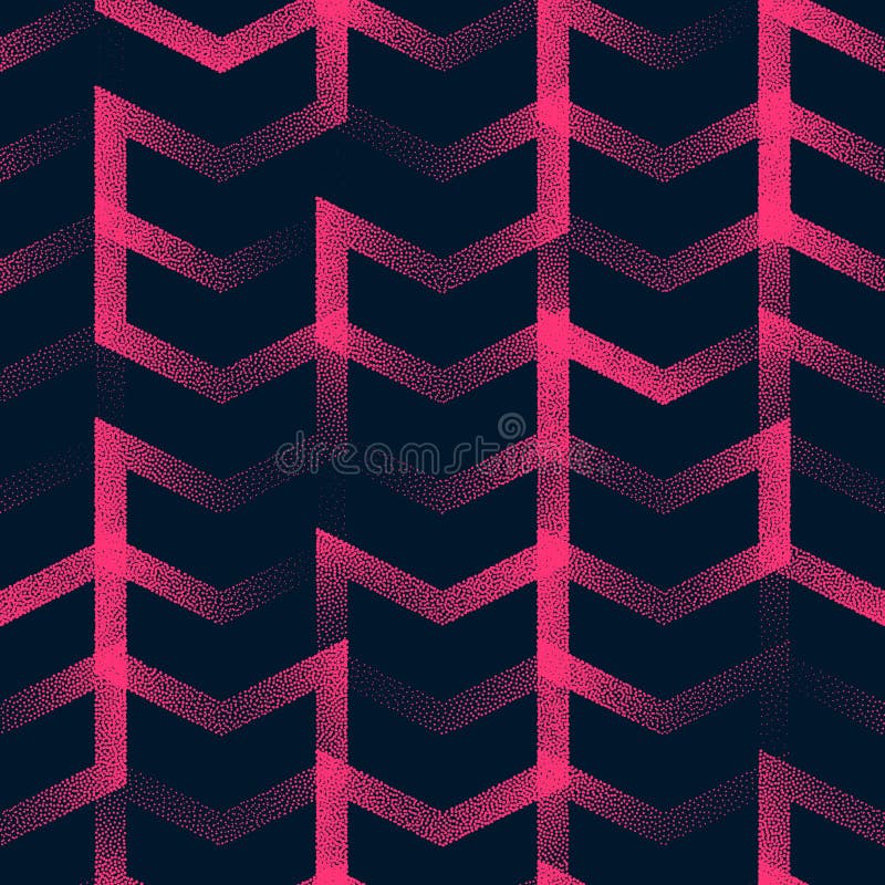 Eye Catching Intricate Seamless Pattern Trend Vector Pink Black ...