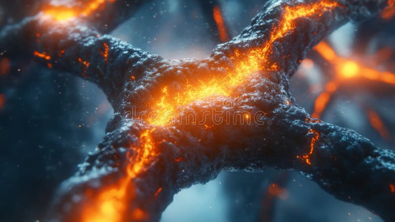 An Eye-catching Modern Digital Abstract 3D Backdrop, with Complex ...