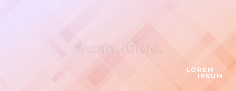 Eye Catching Modern Geometric Shape Wide Header Design Stock Vector ...