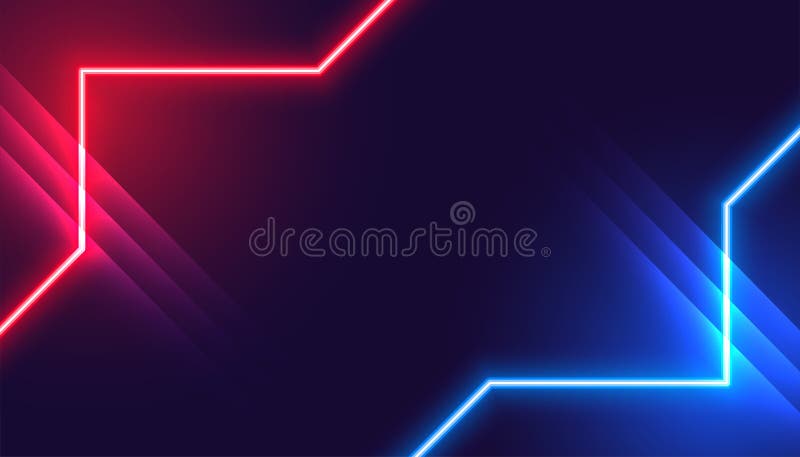 Eye Catching Shiny Electric Lines Trendy Background Design Stock Vector ...