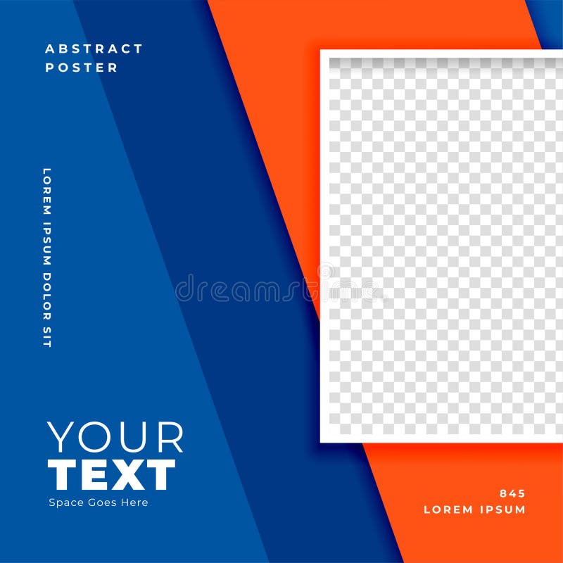 Eye Catching Social Media Frame Mockup for Web Magazine Cover Stock ...