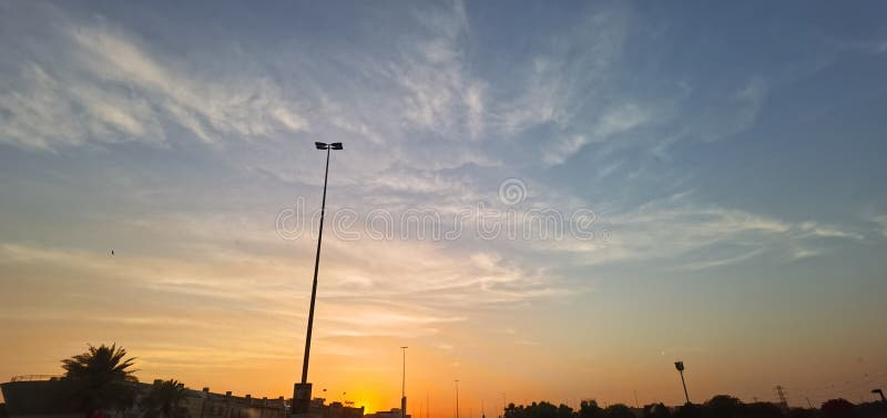 Eye Catching Sunset stock photo. Image of horizon, catching - 219602418