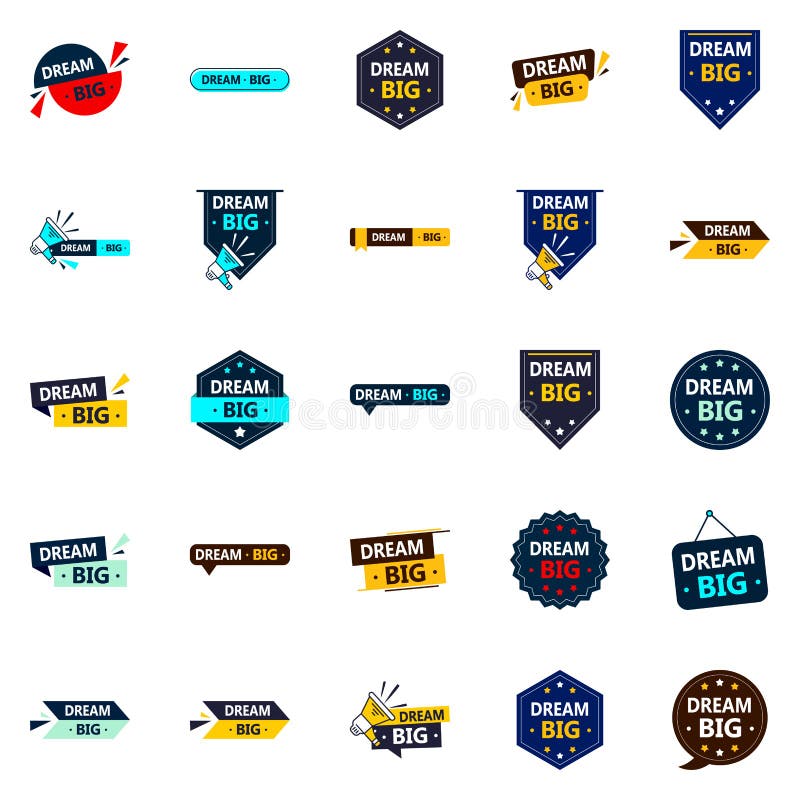 25 Eye Catching Vector Designs To Encourage You To Dream Big Dream Big ...