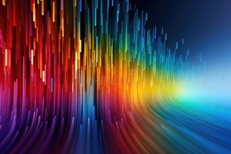 An Eye-catching, Vibrant Abstract Background Featuring a Multitude of ...