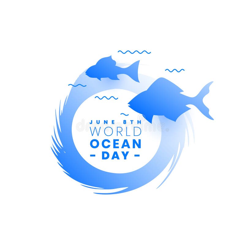 Eye Catching World Ocean Day Event Poster Save and Clean Ecosystem ...