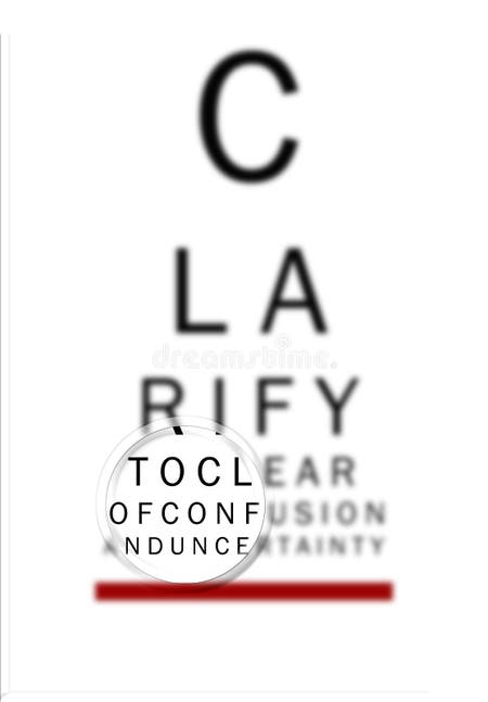 Eye Chart Clarify Stock Illustrations – 2 Eye Chart Clarify Stock ...