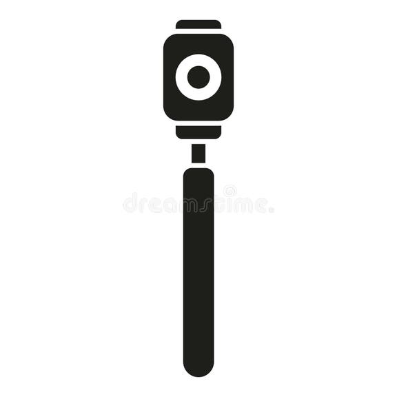 Eye Check Stick Icon Simple Vector. Visual Exam Stock Vector ...
