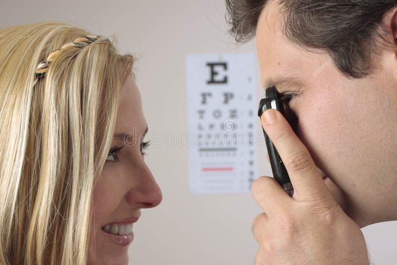 Eye Checkup stock photo. Image of examination, doctor - 5764272