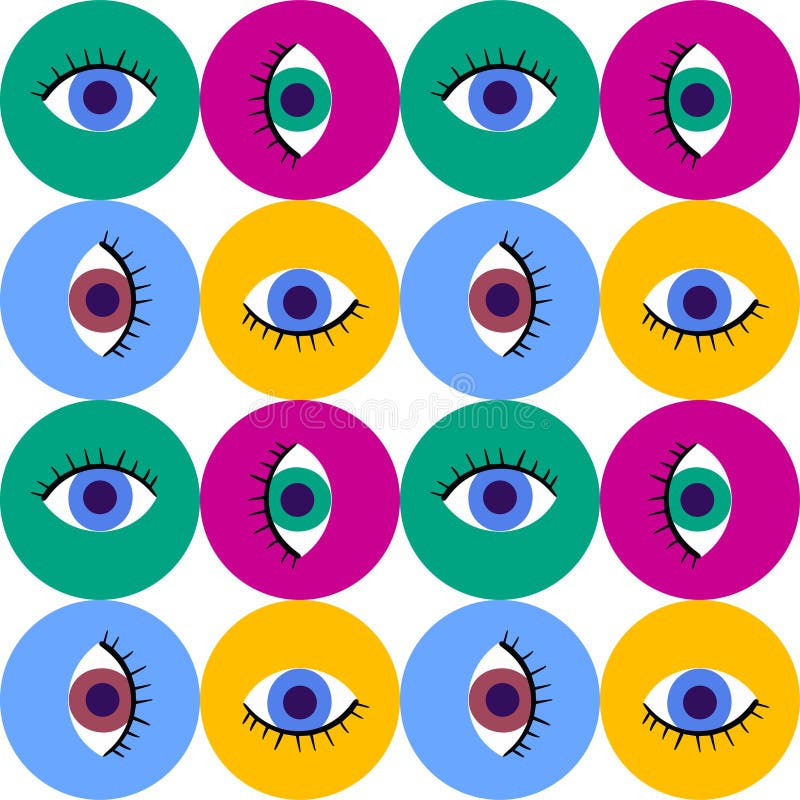 Ophthalmology Pattern Stock Illustrations – 632 Ophthalmology Pattern ...