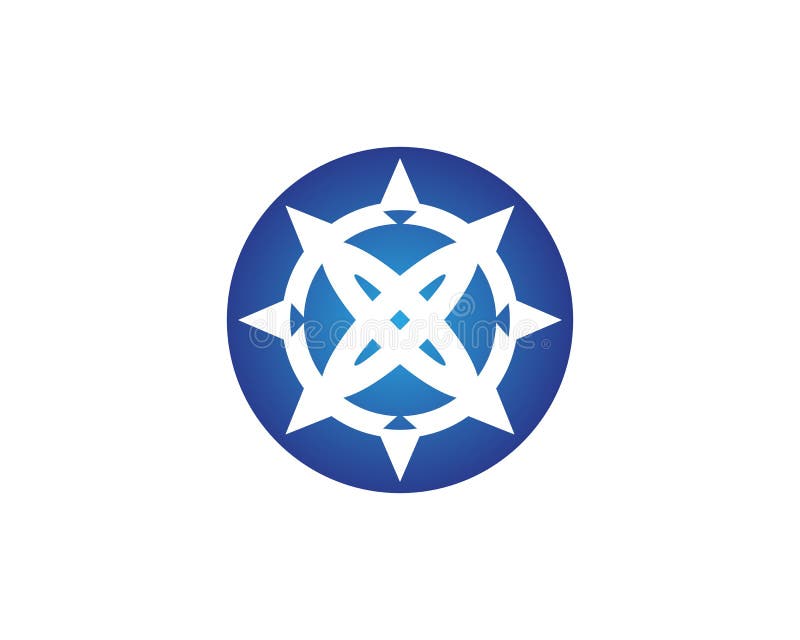 Eye compass logo vector stock vector. Illustration of city - 144715661