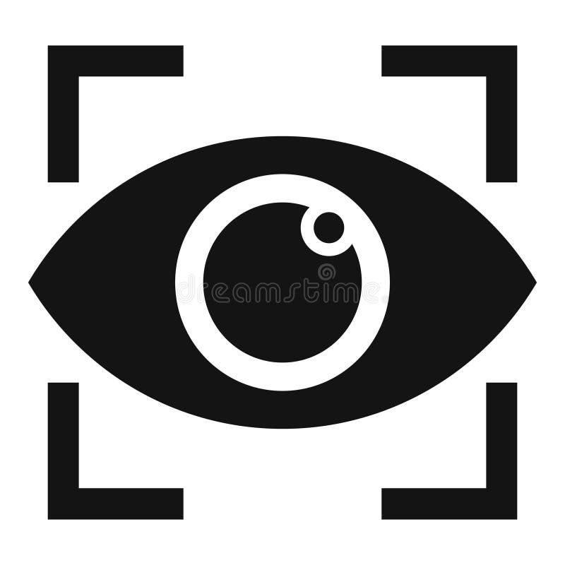Eye Control Vr Tour Icon Simple Vector. Arrow App Stock Vector ...