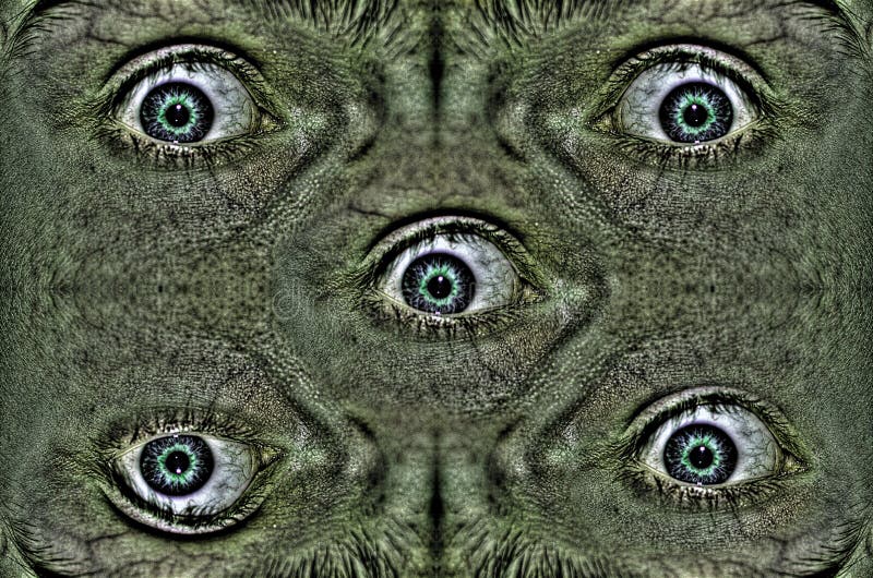 Eye creature stock photo. Image of gross, unnatural, disturbing - 5327840