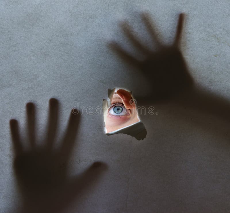 Eye stock photo. Image of expression, hand, anger, depressive - 42307206