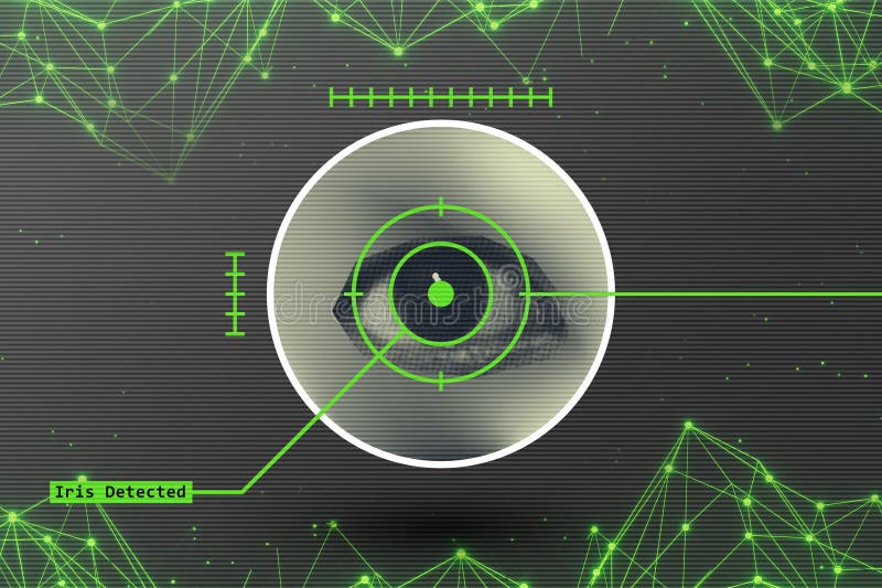 Biometric Retinal Scanner Interface Stock Photos - Free & Royalty-Free ...