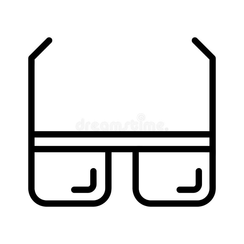 Eye Doctor Optical Frame Icon Stock Illustration - Illustration of ...